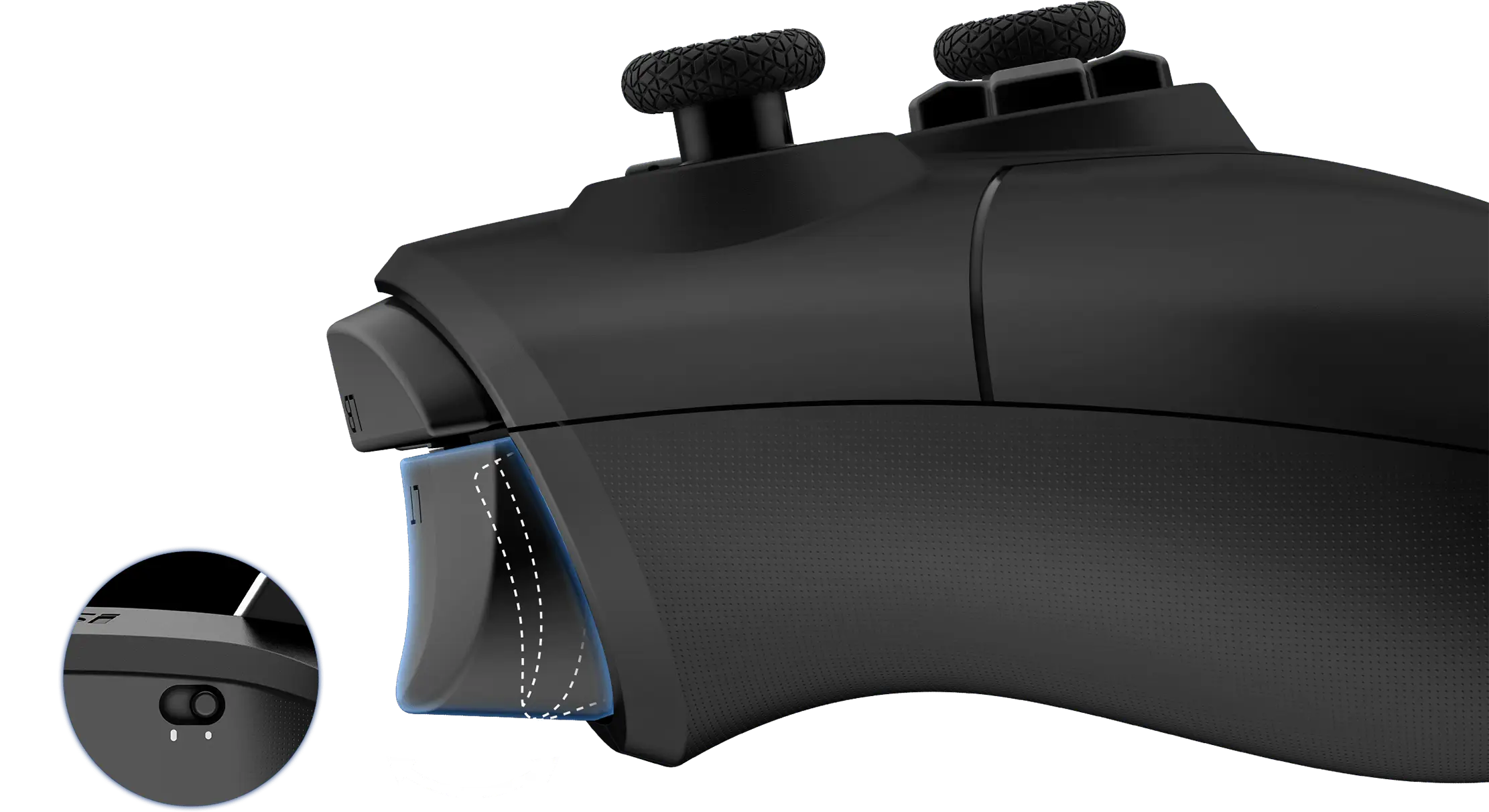 MSI Force GC300 Wireless PC Game Controller, 2.4GHz, Bluetooth, USB-C - Newegg.com